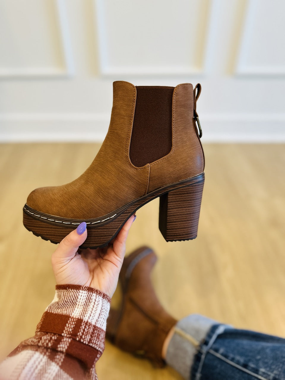 Pierre Dumas Susan Boot - Whiskey – Nolan James Boutique